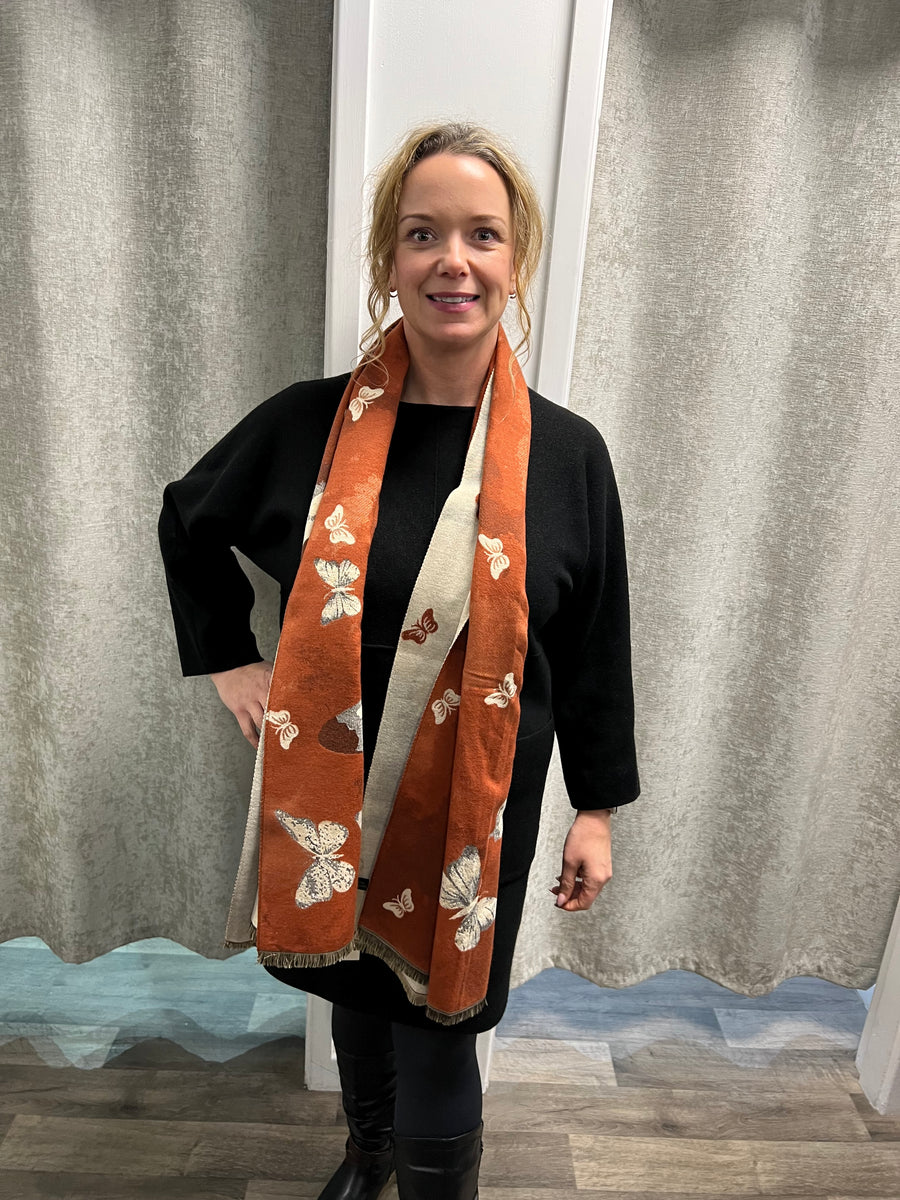 Butterfly Cashmere Scarf (6812) – Pretty Things Lakes